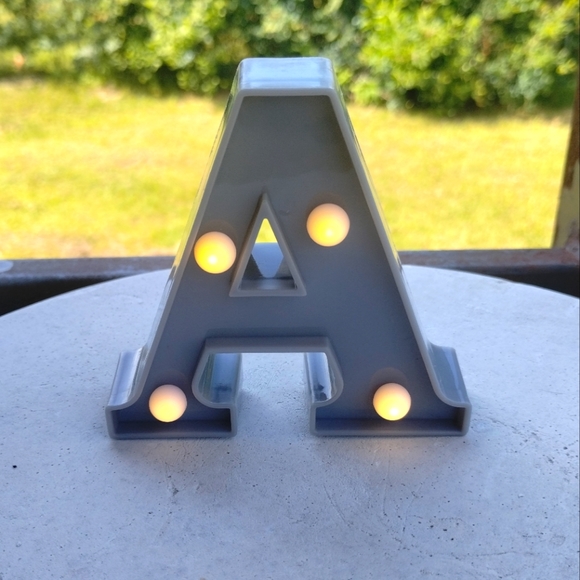 Accents | Led Letter A Decor | Poshmark